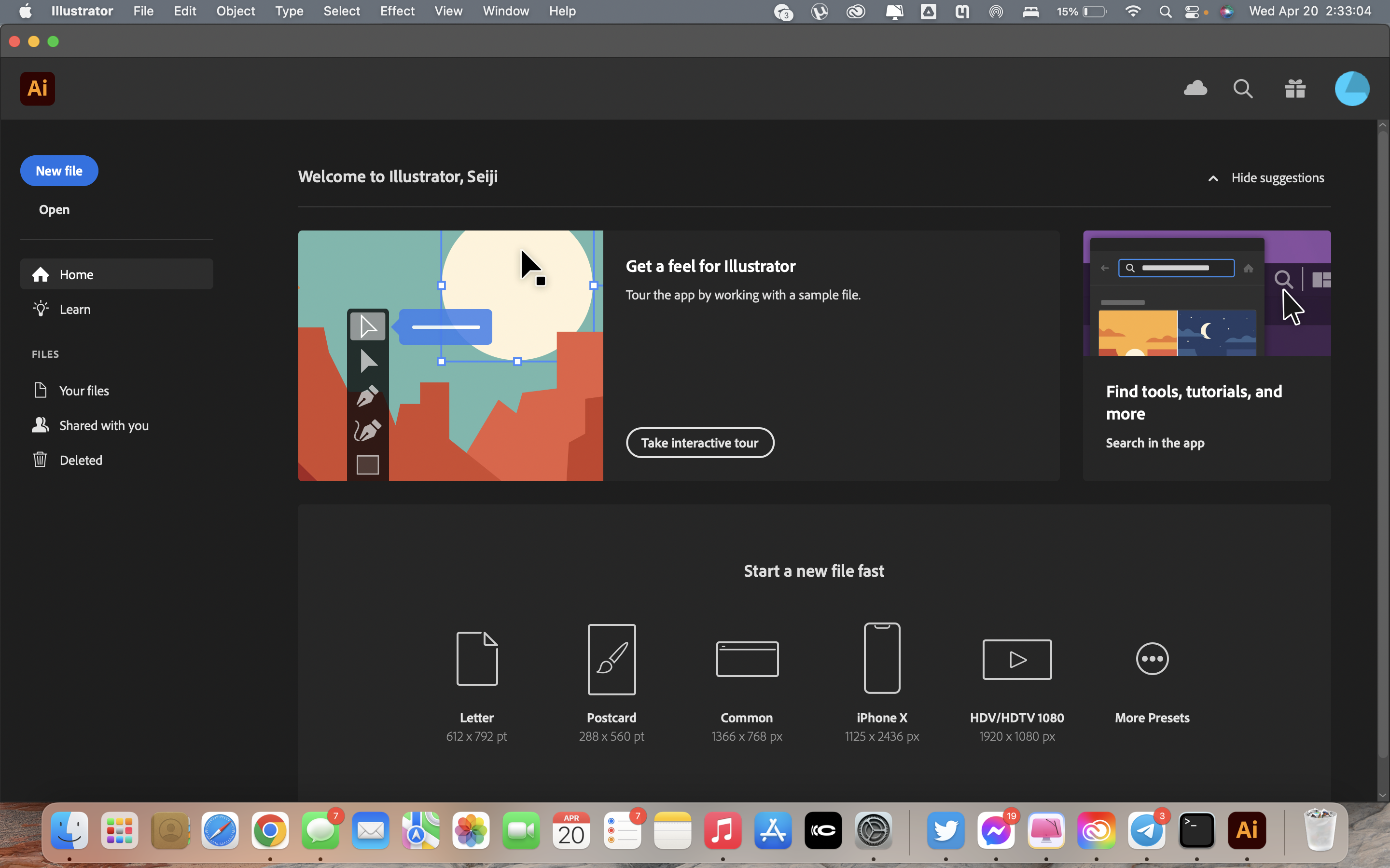 ADOBE ILLUSTRATOR 2022: Cursor stuck on loading cr... - Adobe Product Community - 12890168